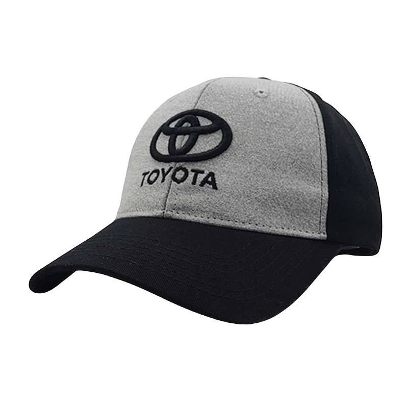 TOYOTA Cap Black Adjustable Hat - CAPSY HATS