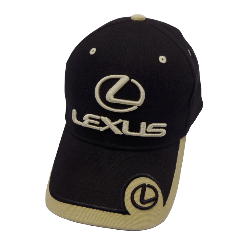 LEXUS Cap Car Brand Logo Black Snapback Hat - CAPSY HATS