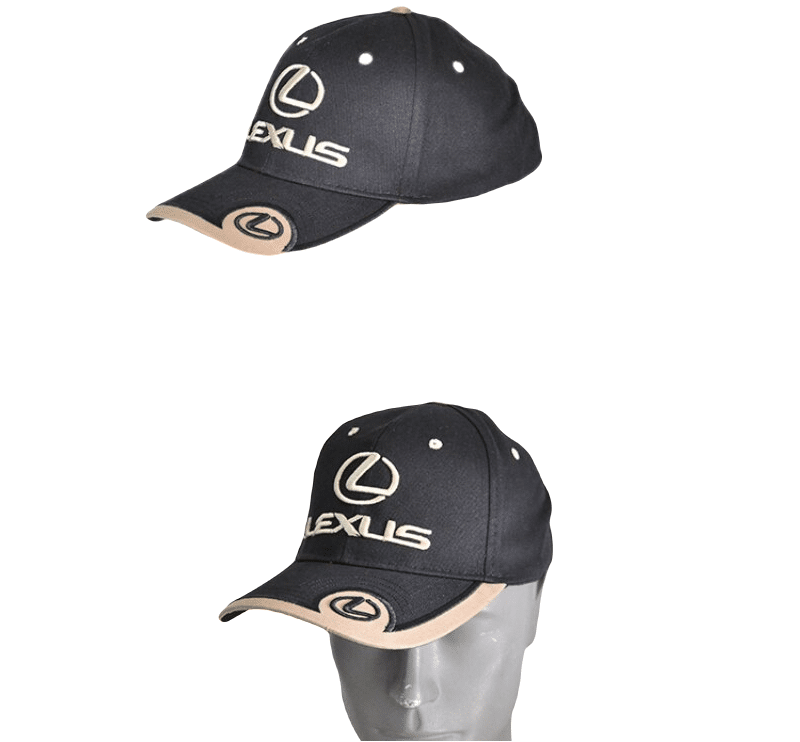 LEXUS Cap Car Brand Logo Black Snapback Hat - CAPSY HATS