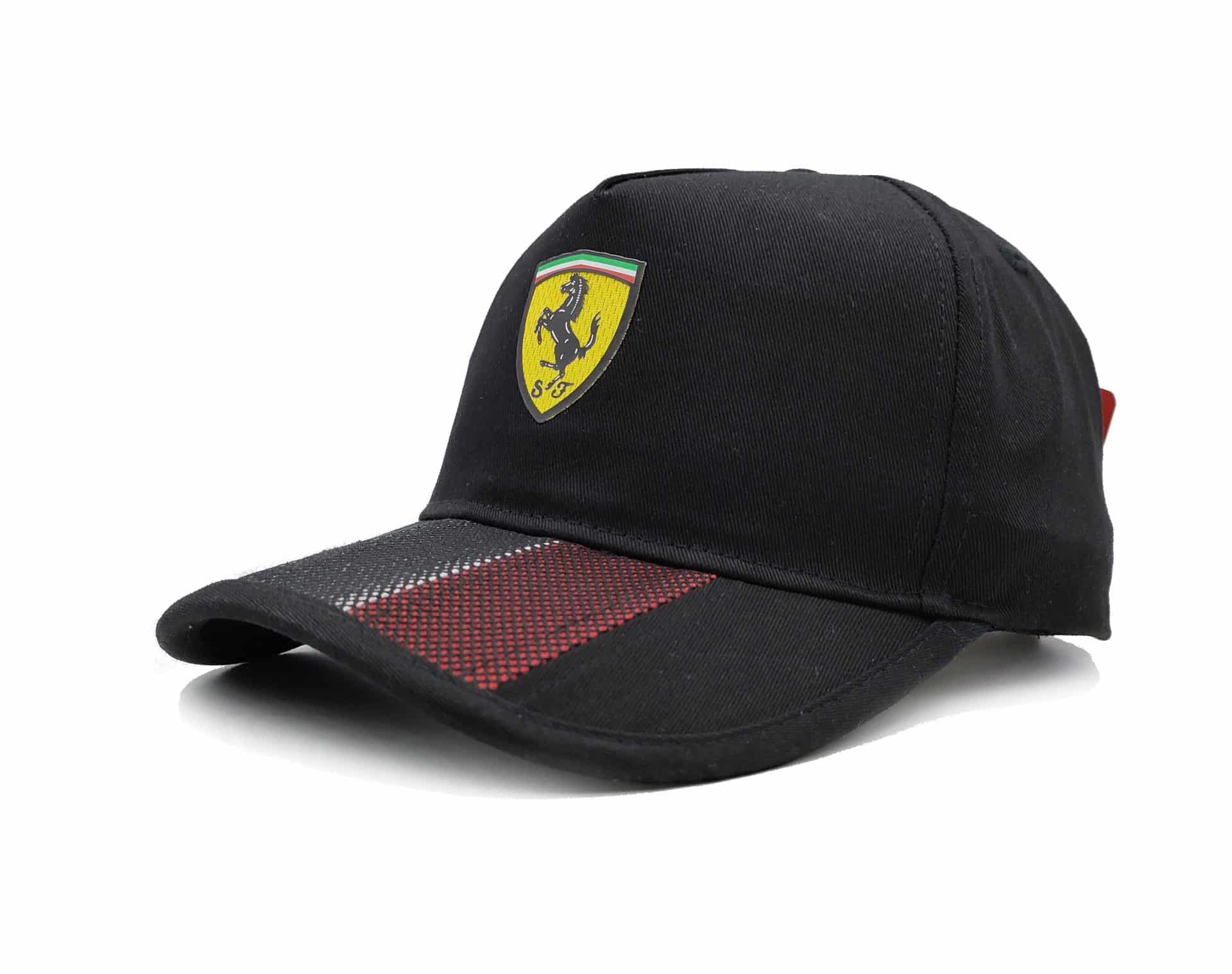 Ferrari Racing Cap Black - CAPSY HATS